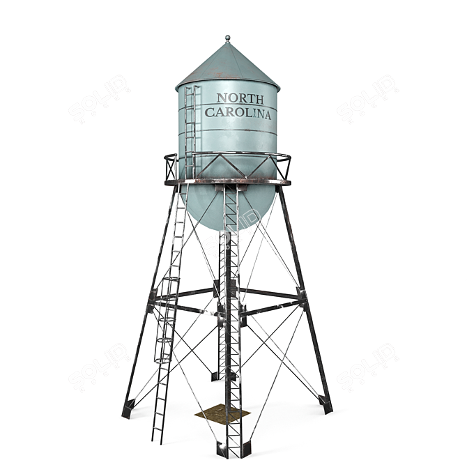 Clear Topology Water Tank Model 3D Model - SolidRocks.net