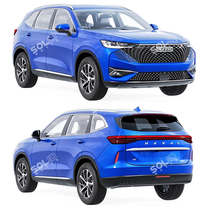 Haval H6 HEV Car Models 3D Model - SolidRocks.net