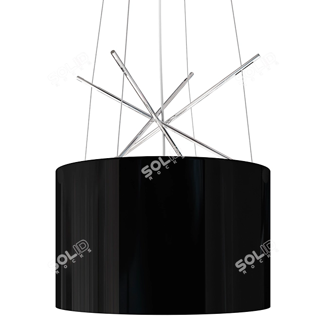 Elegant Flos Ray Pendant Light 3D Model - SolidRocks.net
