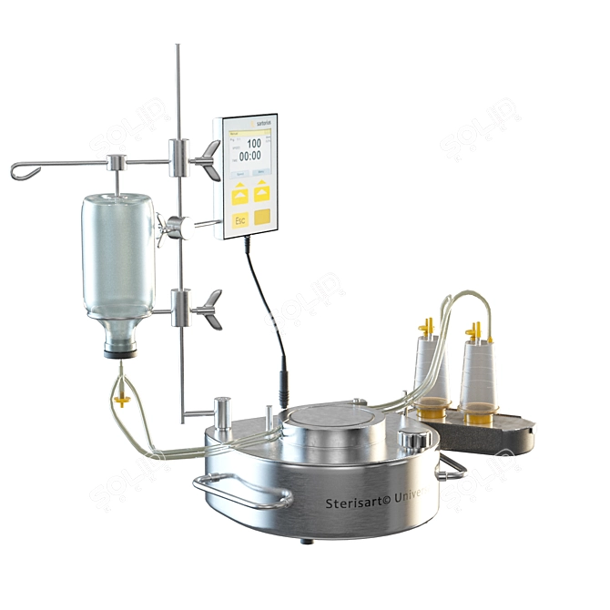 Precision Sterile Peristaltic Pump-3D Model 3D Model - SolidRocks.net